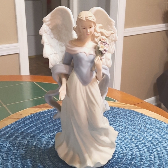 Home Interiors | Other | Charity Porcelain Angel Figurine | Poshmark